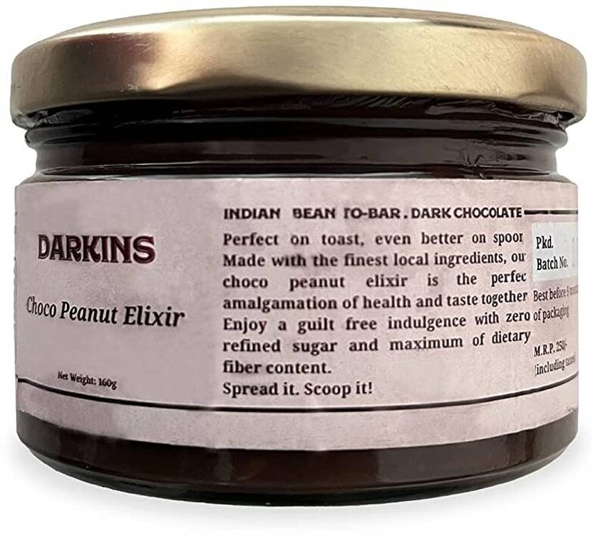 darkins Choco Peanut Spread | Unrefined Cane Sugar Peanut spread ...