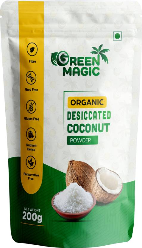 Green Magic Organic Desiccated coconut powder Coconut Powder Price in ...