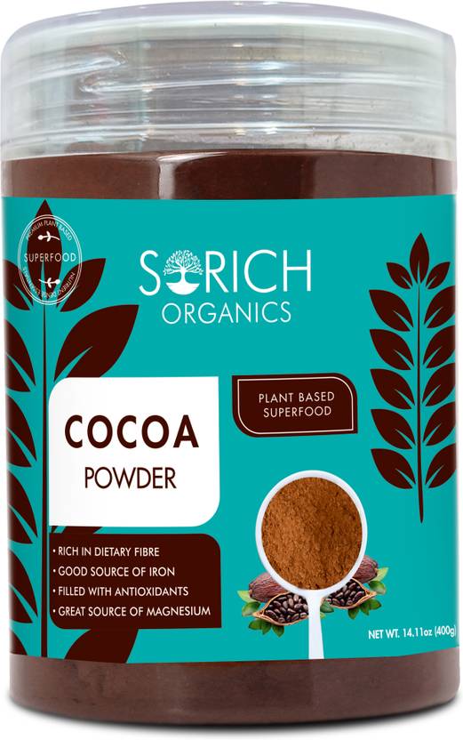 Sorich Organics Unsweetend Natural Cocoa Powder Price in India - Buy ...