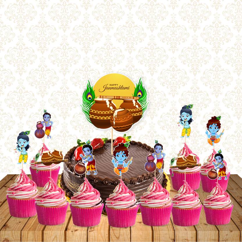 RG Accessories Little Krishna Theme Cake Topper Cake Topper Price in ...