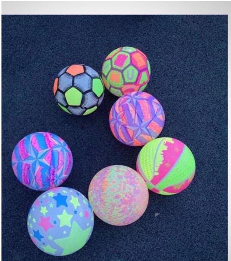 Weber Beach Ball Rubber Moulded Crazy Bounce Ball Multicolor , as127 ...