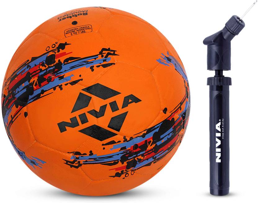 NIVIA STORM FOOTBALL+ BALL PUMP - DOUBLE ACTION Football Kit - Buy ...