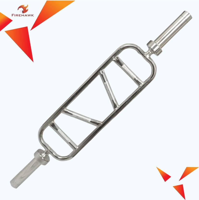 Firehawk Olympic Triceps Bar, Solid Standard Threaded Triceps Olympic ...