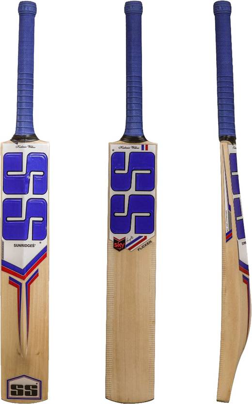 SS Sky Flicker Kashmir Willow Cricket Bat For 15+ Yrs - Buy SS Sky ...