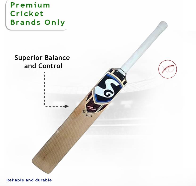 SG RP(Rishabh Pant) Blitz English Willow Cricket Bat For 15+ Yrs - Buy ...