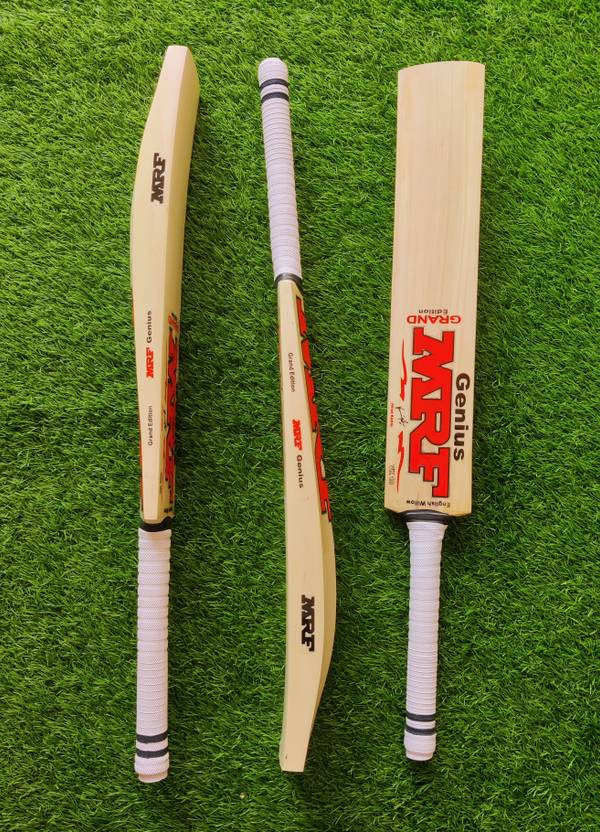 MRF VIRAT KOHLI VK18 handcrafted English Willow Cricket Bat For 15+ Yrs ...