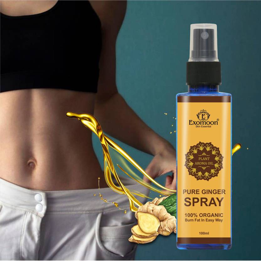 EXOMOON Belly Drainage Ginger Oil, Lymphatic Drainage Ginger Slimming ...