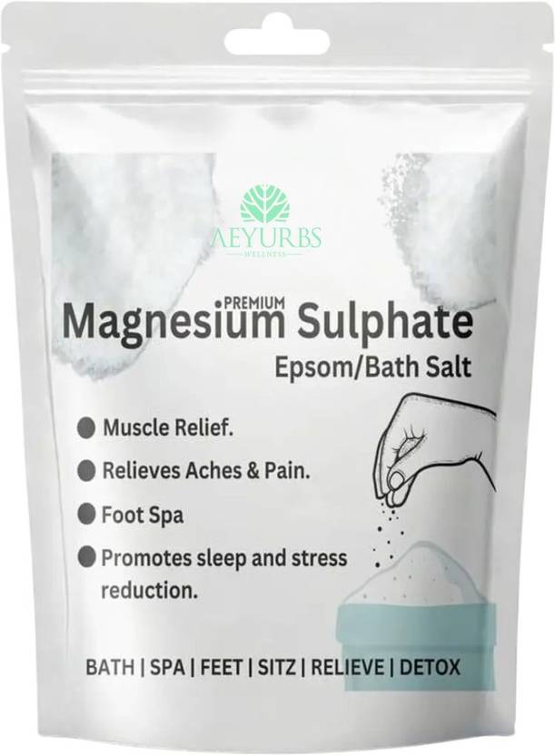 AEYURBS Epsom Salt | For Pure Unscented Muscle And Skin Soothing ...