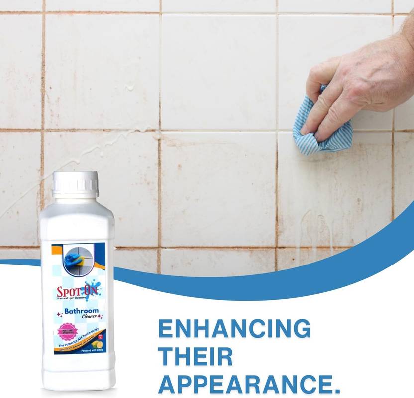 spoton Bathroom Tiles Cleaner, hard water stain remover (Pack of 2 ...