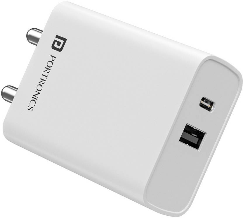 Portronics 33 W PPS 3 A Wall Charger for Mobile - Portronics : Flipkart.com