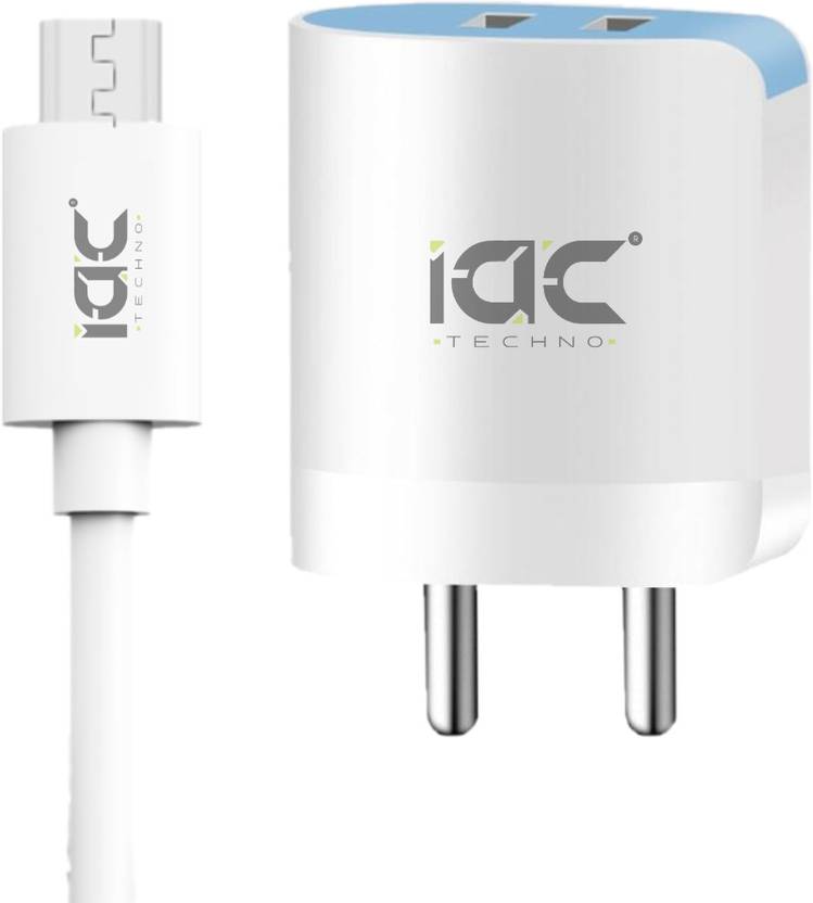 IAC Techno 10 W 2.8 A Multiport Mobile Charger with Detachable Cable - IAC Techno : Flipkart.com