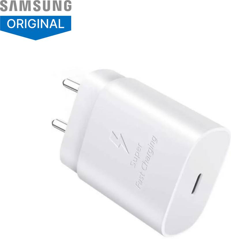 SAMSUNG Original 25W, Type C Power Adaptor compatible for all Samsung ...