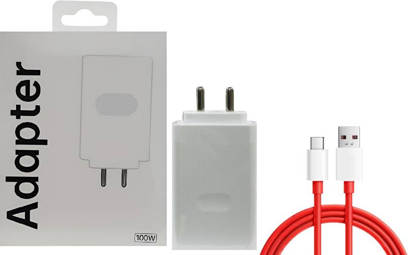 OnePlus 100 W SuperVOOC 9 A Wall Charger for Mobile with Detachable ...