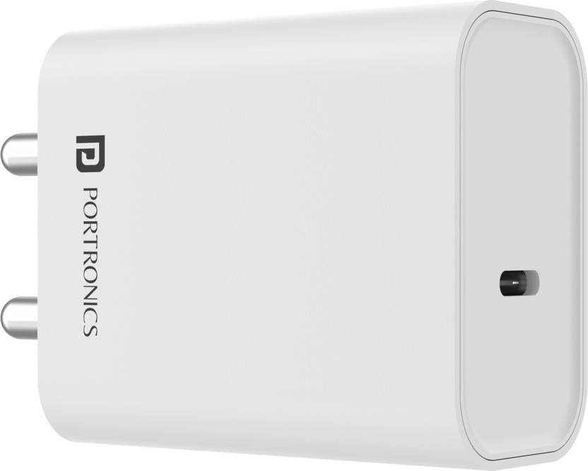 Portronics 25 W PPS 3 A Wall Charger for Mobile - Portronics : Flipkart.com