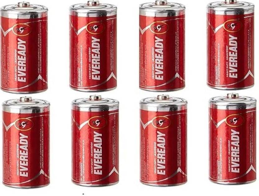EVEREADY SUPER HEAVY DUTY LEAKPROOF D 1050 R20P Battery - EVEREADY ...