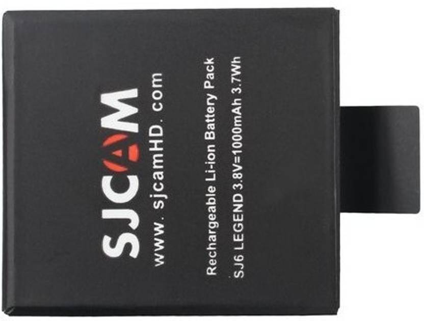 SJCAM 3.7V 900mAh Li-ion for SJ6 Legend Sport Action Camera Battery ...