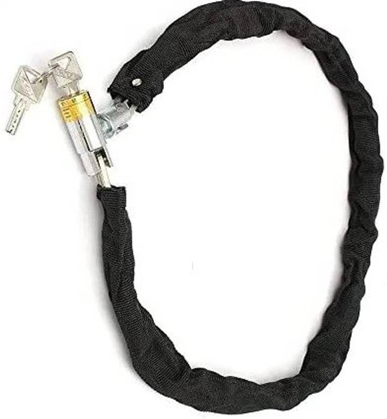 Nexshop ™Bike Motorcycle with 2 Keys Highly durable. Helmet Lock, Chain ...