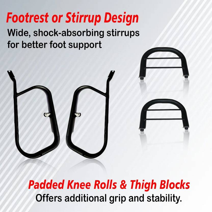 ASRYD Motorcycle Royal Enfield Hunter 350 Saddle Stay With Foot Rest ...