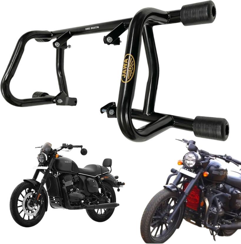 Dhe Best Bike Heavy-Duty Premium Crash Guard / Leg guard for Jawa Yezdi ...