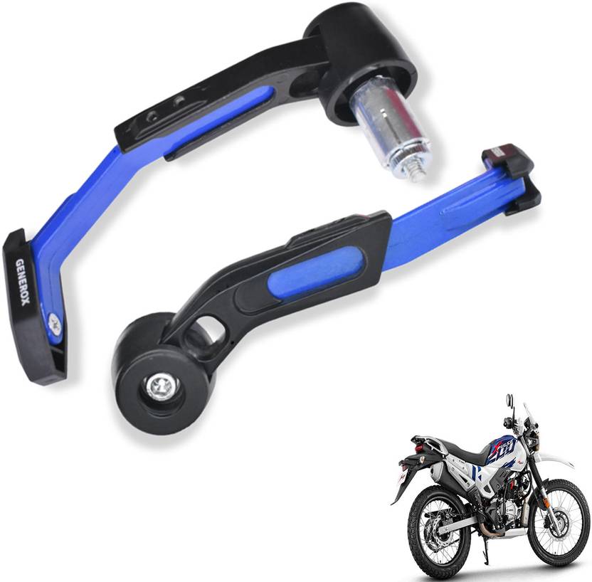 Generox Adjustable CNC Lever Guard for All Bike BlueLG312 Bike Crash Guard Price in India - Buy ...