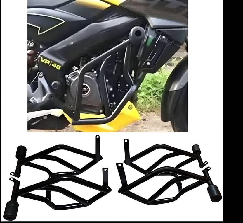 Shriragunath Pulsa.r NS200 Heavy Premium Crash Guard/Engine Guard with ...