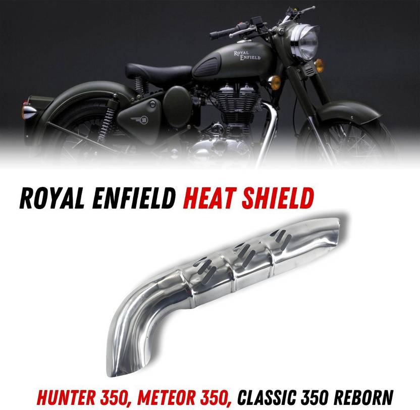 PHANTOM Premium Heat Shield for Royal Enfield Hunter 350, Meteor 350 ...