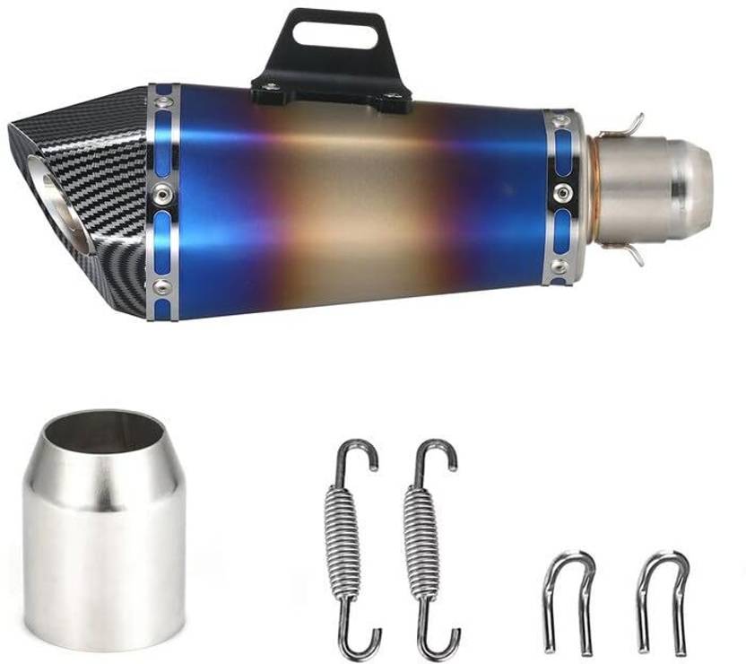 LOVMOTO Bike silencer cf Hero Splendor Plus Slip-on Exhaust System ...