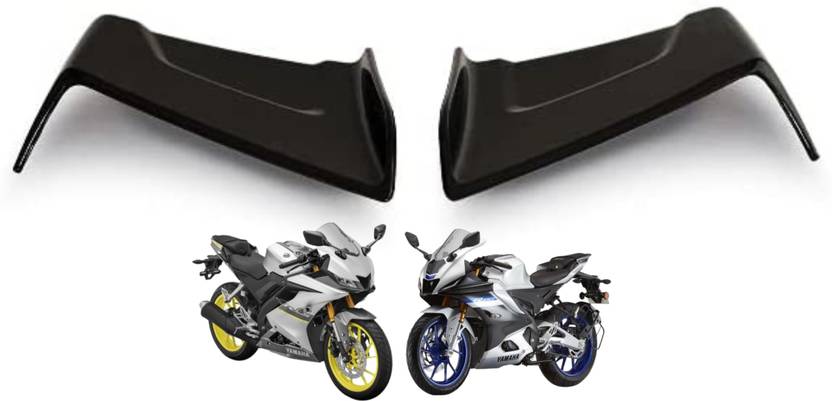 MIKANIX R15 V3 / V4 / M Motorcycle Side Wings / Winglet Pro Canard Wind ...