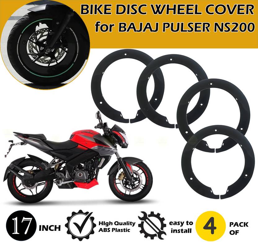 Znee Smart Bike Pro Disc Wheel Cover (ABS Plastic) for Bajaj Pulsar ...