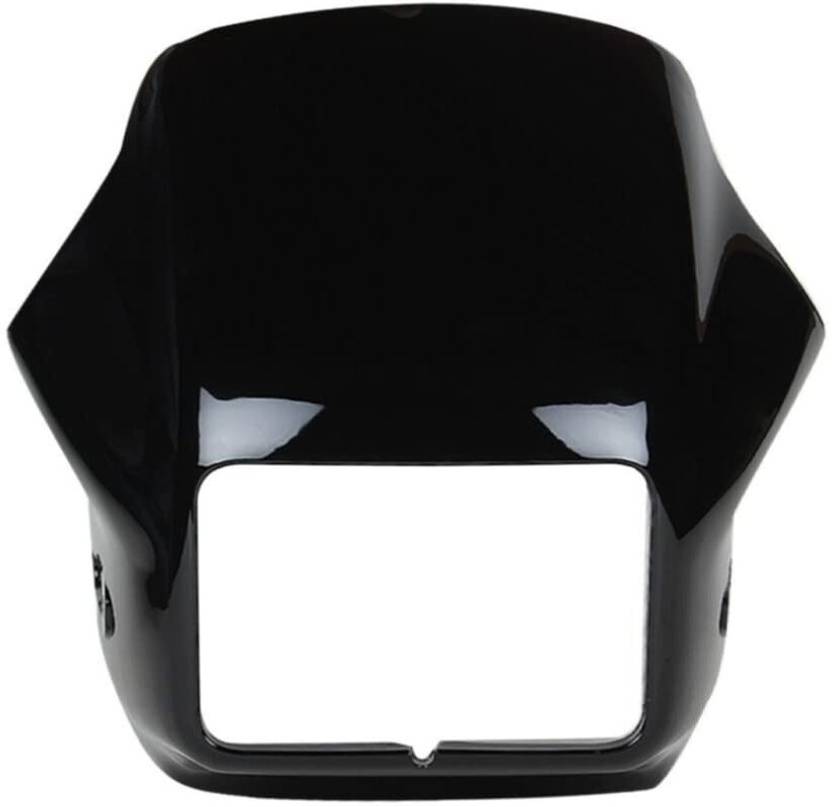 MOTOGEAR Headlight Visor for Hero Splendor Plus (Black) Bike Headlight ...