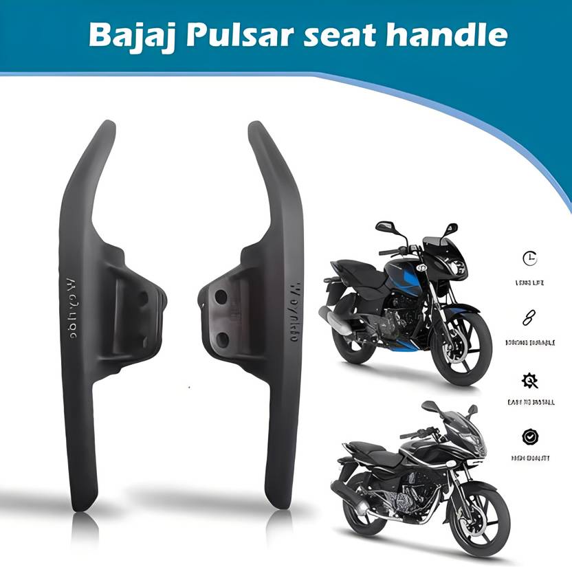 Weyride Heavy Metal Bike Rear Seat Handle Backrest FOR PULSAR SEAT ...