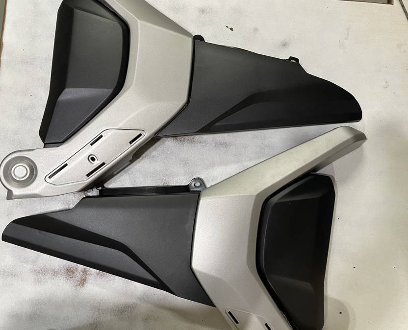 A.A.I FZ V2 FZS16 Version 2 Side Panel Set ( Silver/Black) Bike Fairing ...