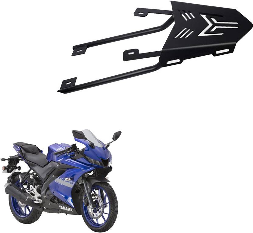Vagary Luggage Rack/ Back Rest/ Top Rack for Yamaha R15 V3 Bike Fairing ...