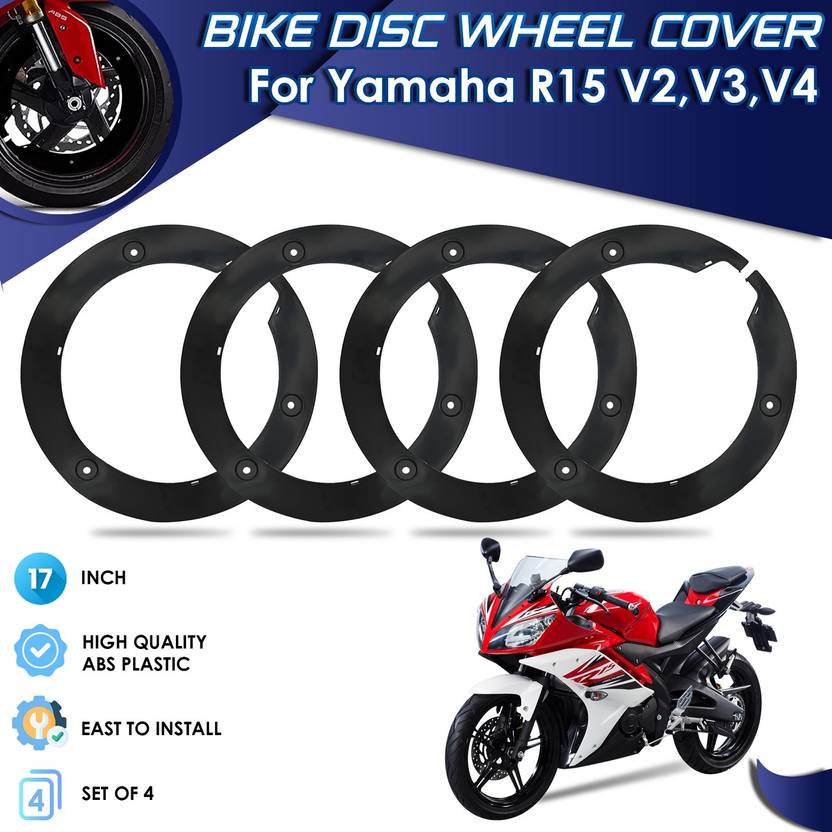 Otoroys PRO Disc Wheel Cover For Yamaha R15 v3 And v4 17 inch Bike ...