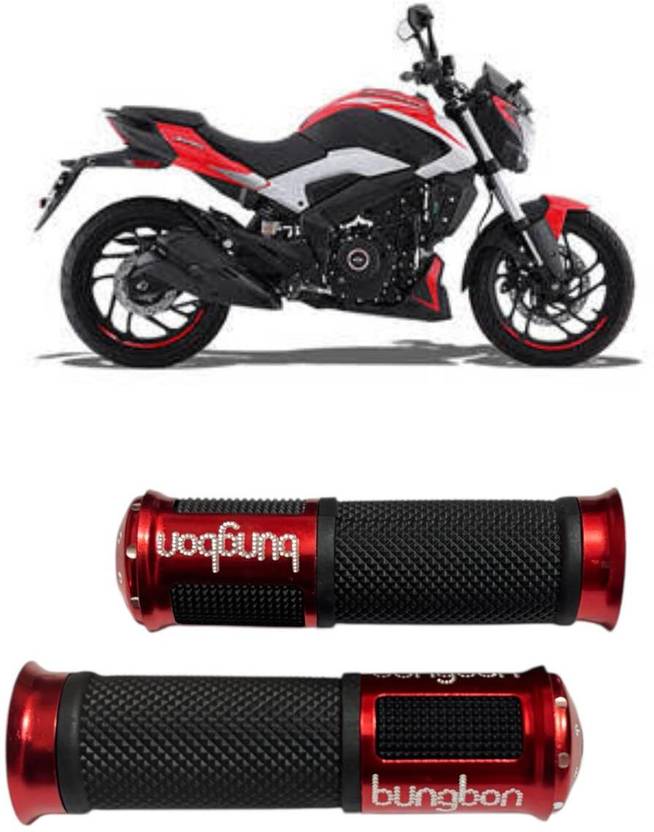 Aptex Motorcycle hand grips anti-skid handlebar rubber bar end 768 ...