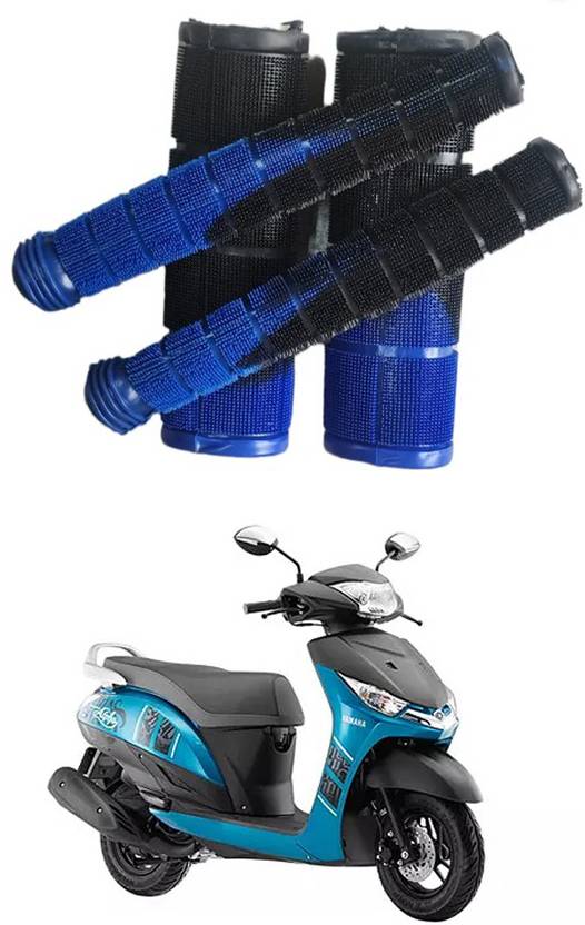 E-Shoppe Two Wheeler Handle Grip And Leaver For Alpha Handle Bar Grip ...