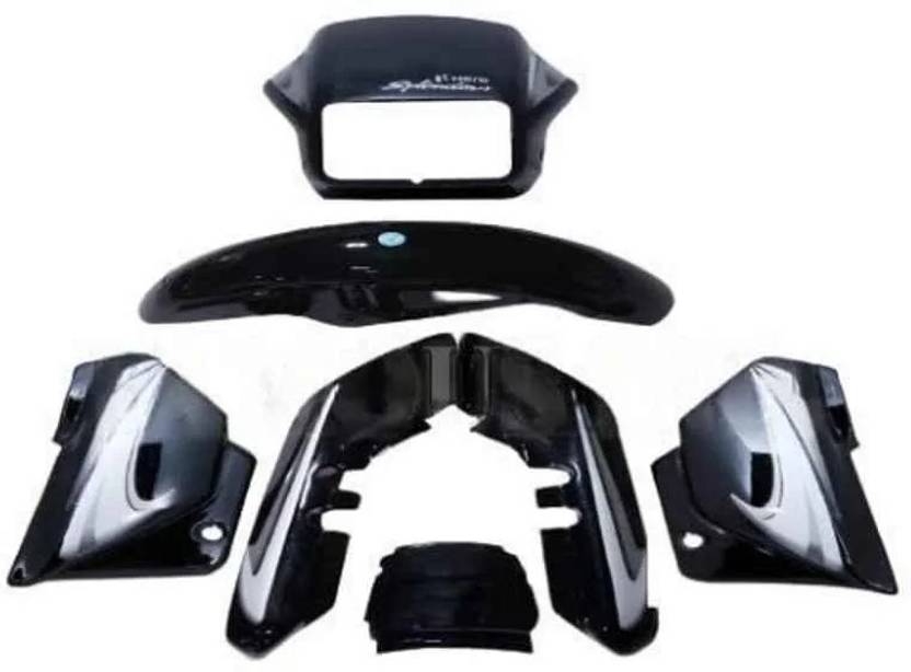 THE ONE CUSTOM Full Body Kit for Hero Splendor Plus Bike Headlight ...