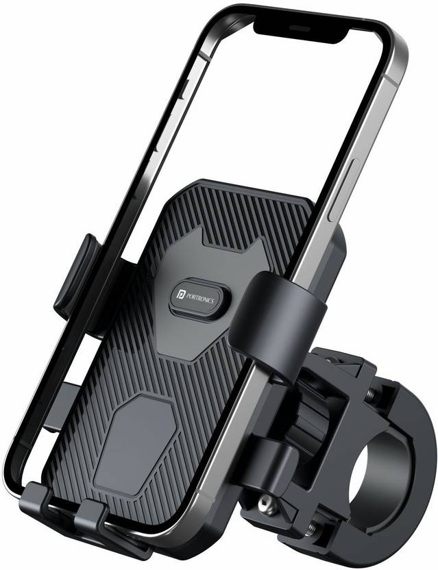 Portronics Mobike 4 Bike Phone Mount with 360° Rotational, Strong Hold ...