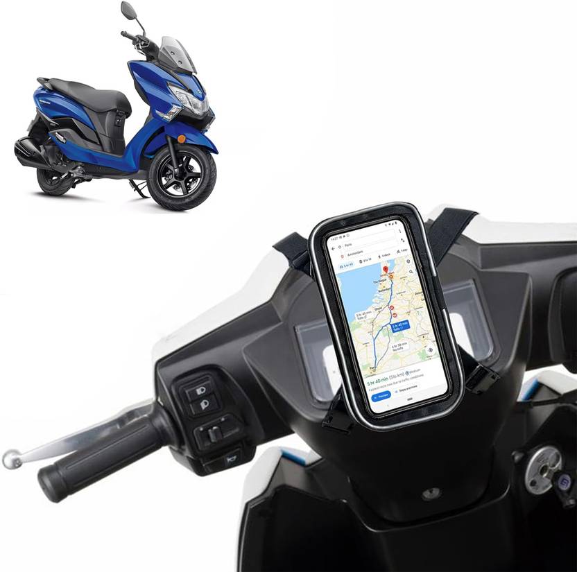 ANTHUB Scooter/Scooty Mobile Holder for Burgman Street 125 Bike Mobile Holder Price in India ...