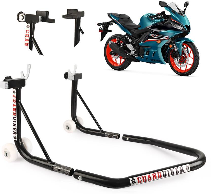 Grandbiker Dismantlable Rear Paddock Stand with Swingarm Rest and ...