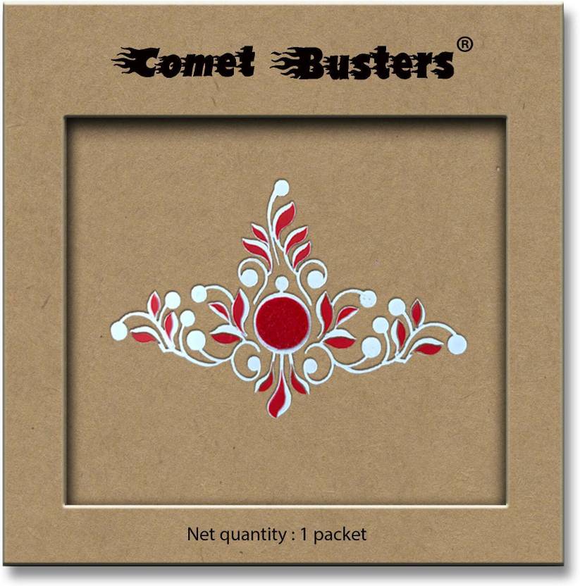 Comet Busters Traditional Bridal Bengali Wedding Bindi for Women ...