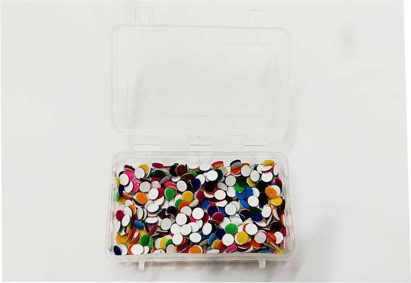 SUNAINA Multicolor Round Forehead Bindi For Women & Girls(Pack Of 100 ...