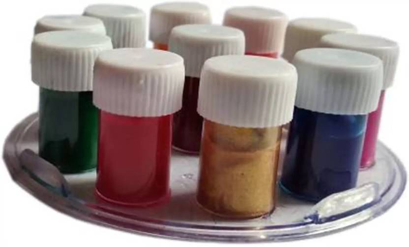 TOPAZ Kumkum 11 in 1 Women and children Multicolor bindis (Liquid bindi ...