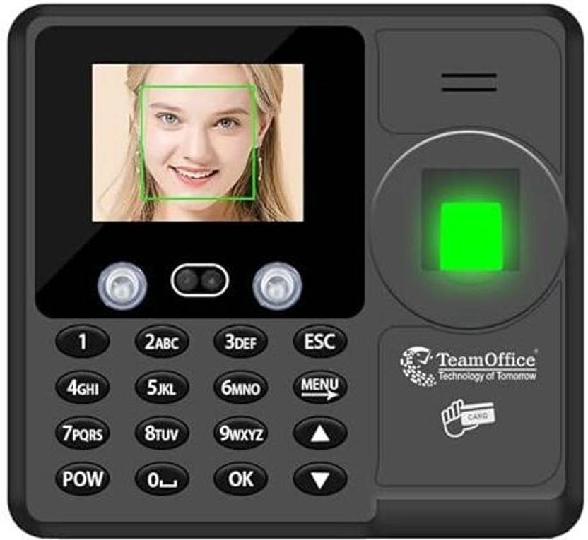 Team Office Z900 Touchless Face Attendance Device with Cloud Attendance ...