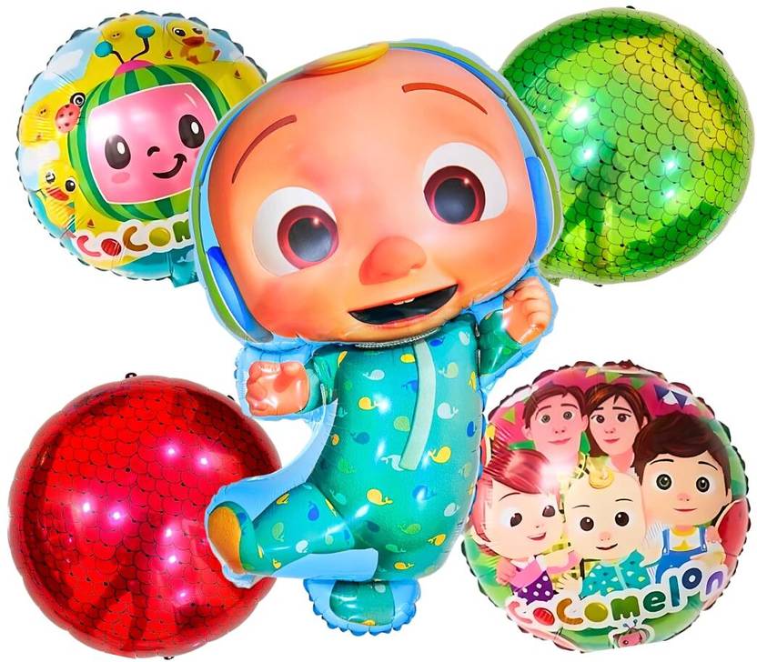 Flipkart.com | party assets Printed Cocomelon Balloons for Birthday ...