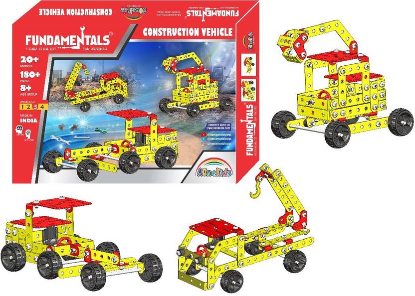 Fundamentals CONSTRUCTION VEHICLES, 20+ Models,180+ parts , Mechanical ...