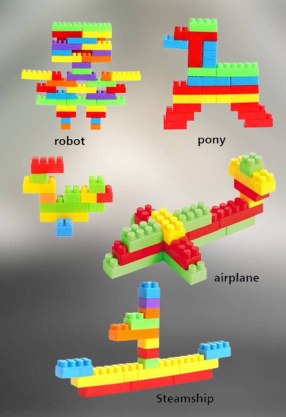 MAHANT ENTERPRISE Educational STEM Building Blocks Learning Educational Toy STEM100 Pcs BB31.973 ...