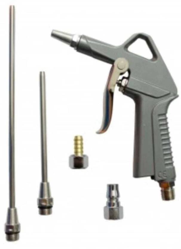 HIGH QLTY METAL AIR DUST BLOW GUN WITH LONG STEEL AIR FLOW NOZZLE ...