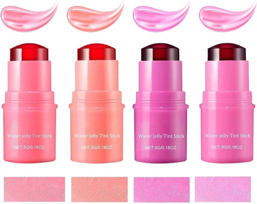 MYEONG Multi-Use Jelly Tint blush Stick, Cooling Water Jelly Tint ...