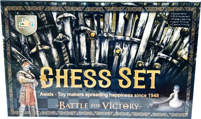 Muren Educational Chess Set with Folding Chess Board, Travel Toys for ...